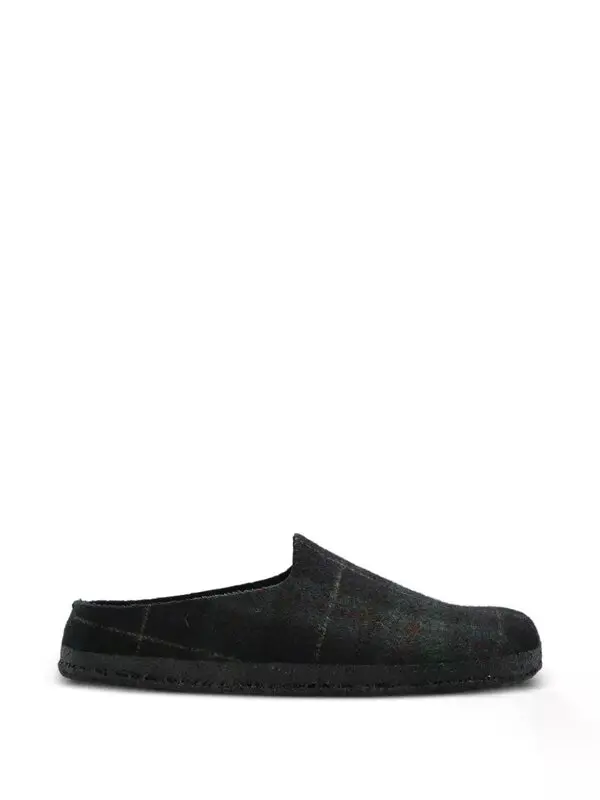 BIRKENSTOCK Amsterdam Wrapped Dip Slippers - Black