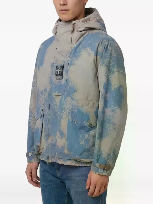 Stone Island Logo-patch Hooded Jacket