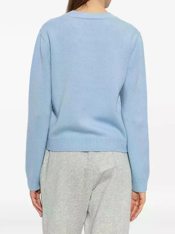 Casablanca Embroidered Logo Knit Sweater
