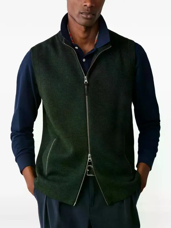 HACKETT LONDON Milano-knit Merino-wool Cardigan