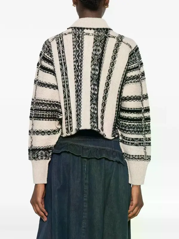 FORTE_FORTE Jacquard-knit Sweater