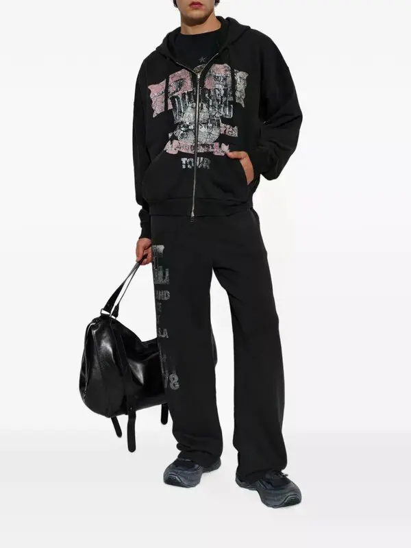 DIESEL® Sweatshirt S-will-zip - Black