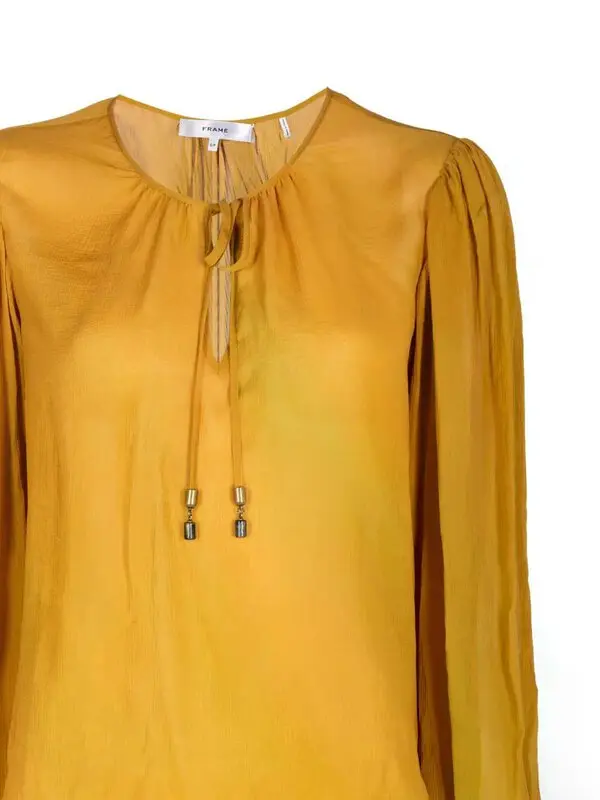FRAME Amulet Silk Blouse