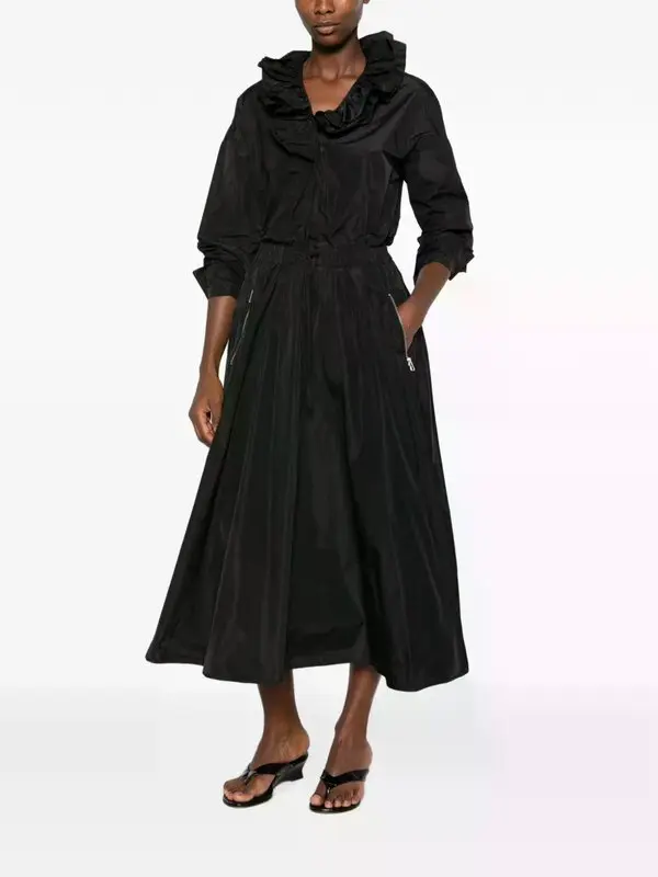 SUSANNE BOMMER Ruffled Long-sleeve Shirt