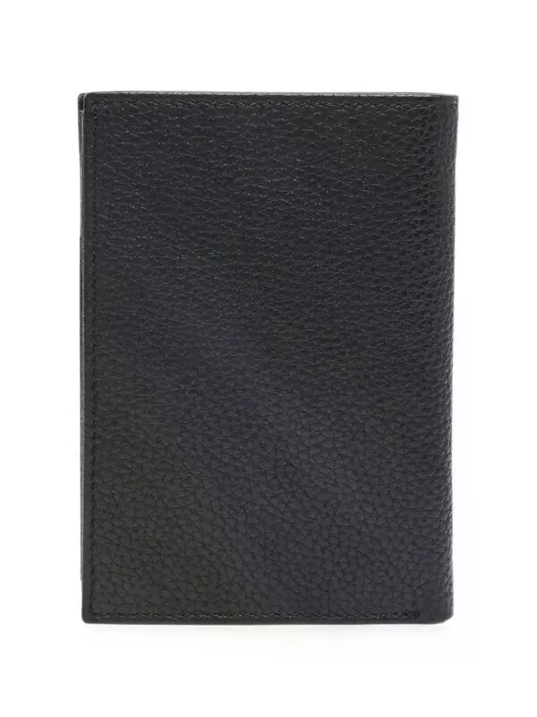 LANCEL Leon Grained Leather Wallet