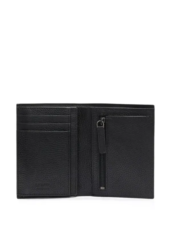 LANCEL Leon Grained Leather Wallet