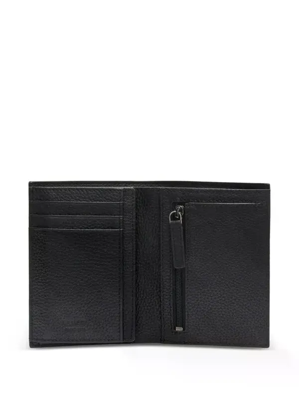 LANCEL Leon Grained Leather Wallet