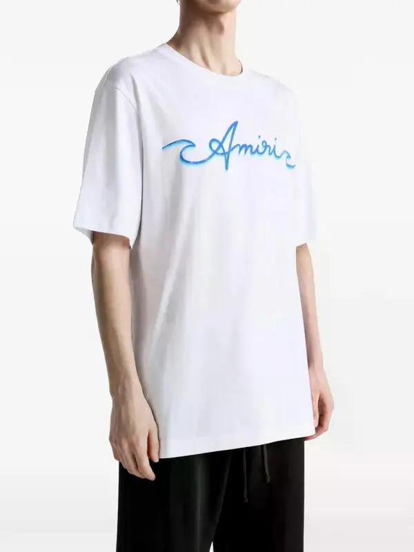 Amiri Logo-print T-shirt - White