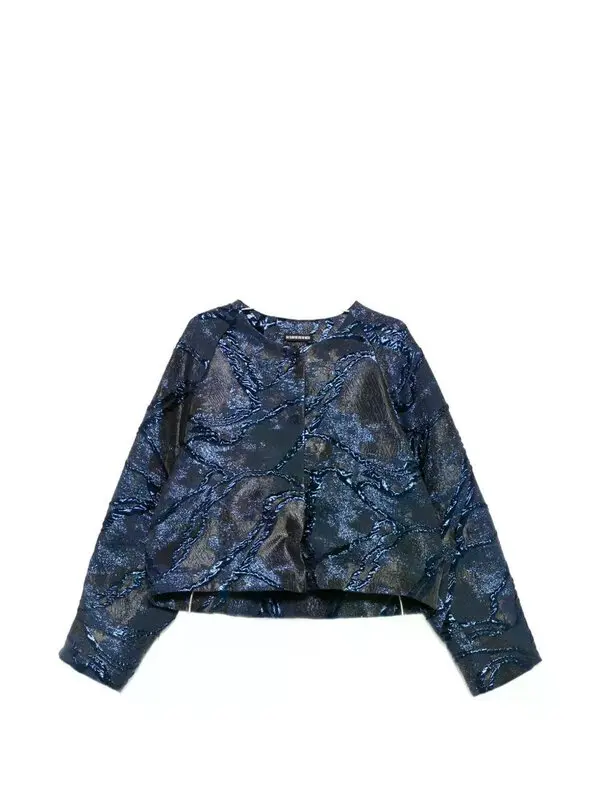 SUSANNE BOMMER Jacquard-effect Cropped Jacket