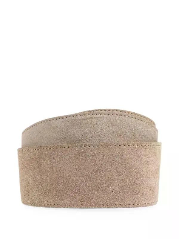 Fabiana Filippi Suede Buckle-fastening Belt