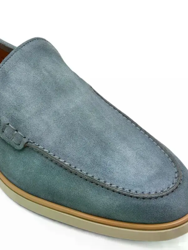 Magnanni Suede Slip-on Loafers