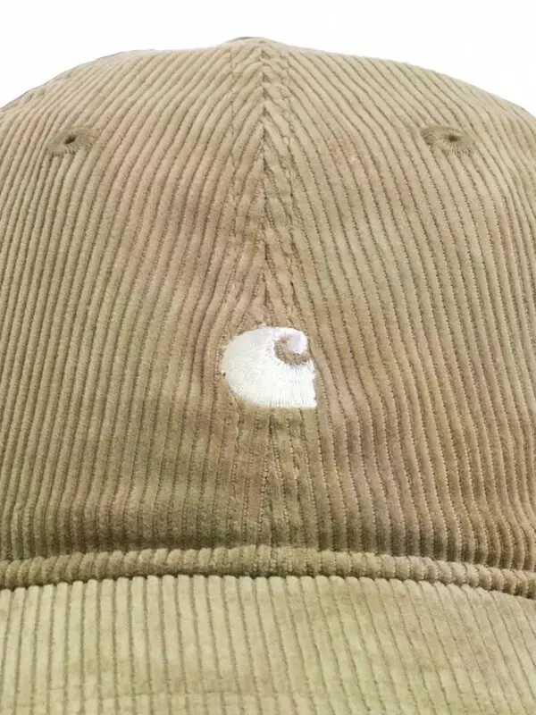 Carhartt Work In Progress Harlem Logo-embroidered Corduroy Cap