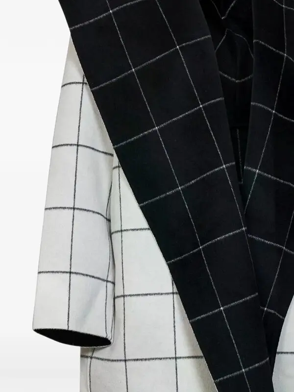 TOTEME Check-pattern Hooded Coat