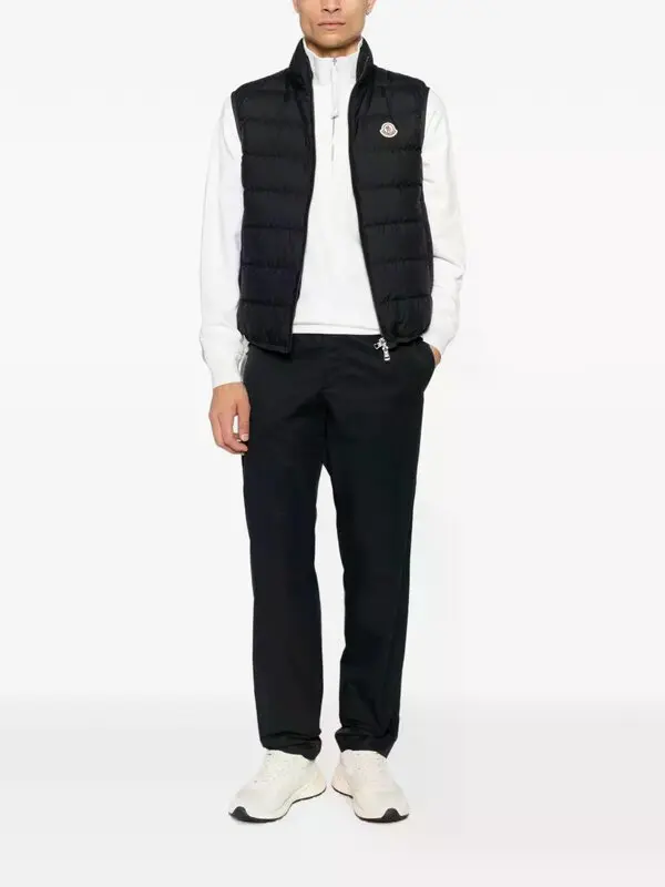 Moncler Quilted Logo-patch Gilet