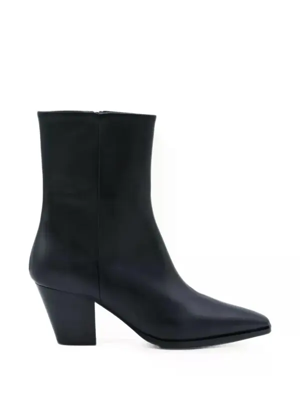 AeydĒ Pointed-toe Ankle Boots - Black