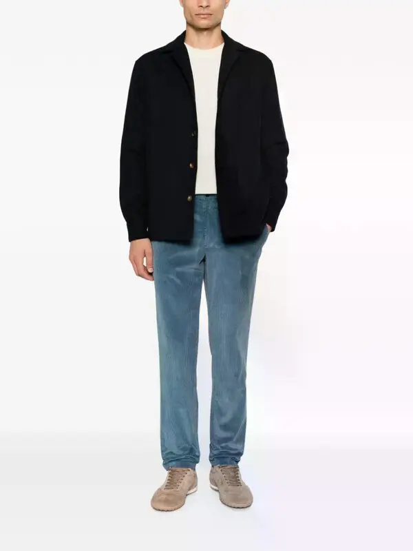 BRIGLIA 1949 Corduroy Textured Trousers