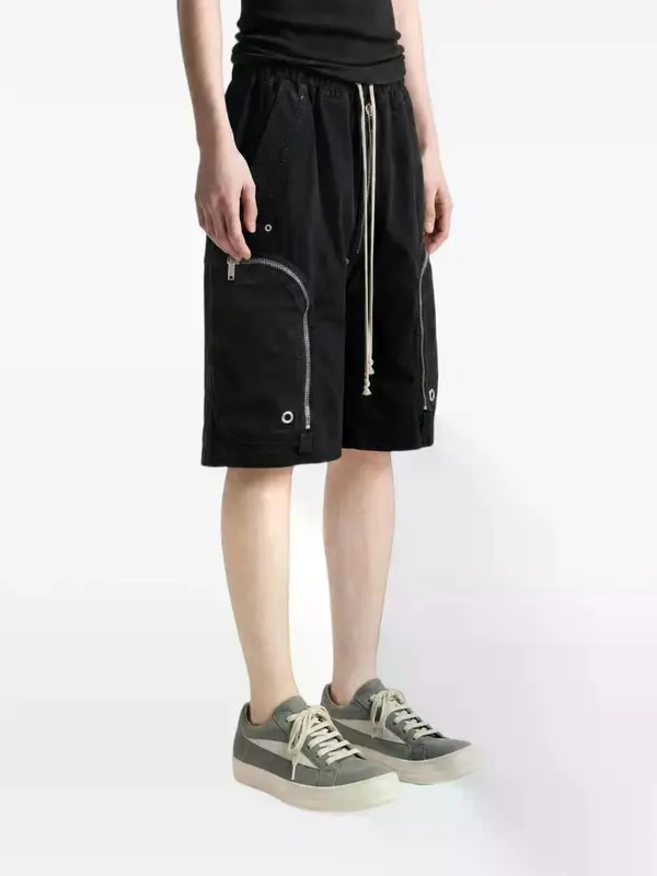 Rick Owens Bauhaus Multi-pocket Drawstring Shorts