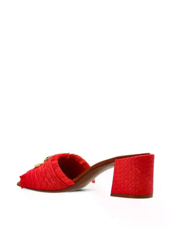 Dolce & Gabbana Raffia Mules