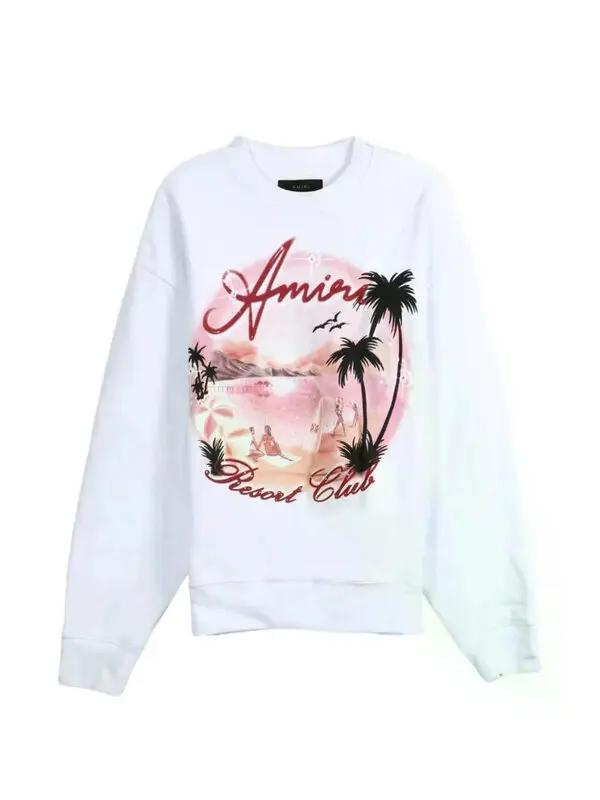 Amiri Graphic-print T-shirt - White