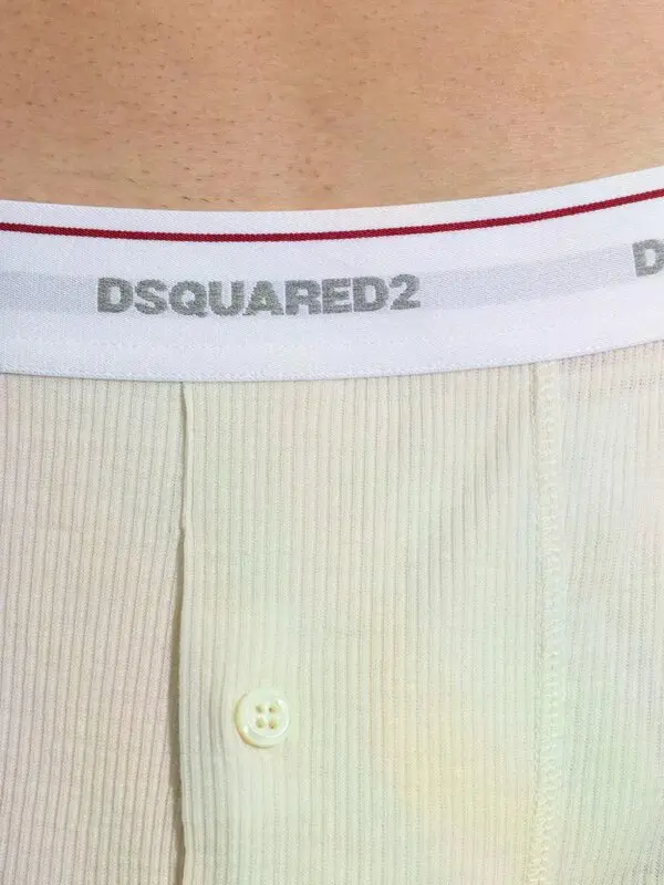 Dsquared2 Ribbed-knit Pajamas