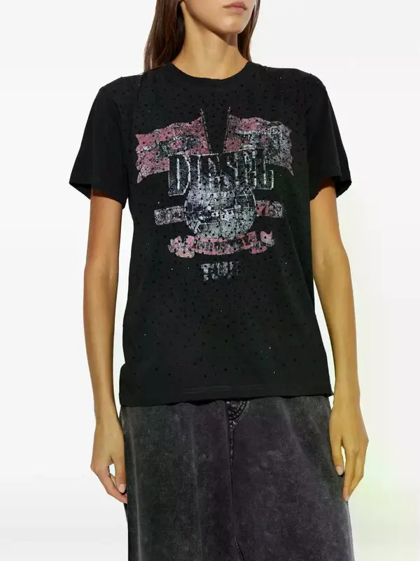 DIESEL® Embellished Graphic T-shirt