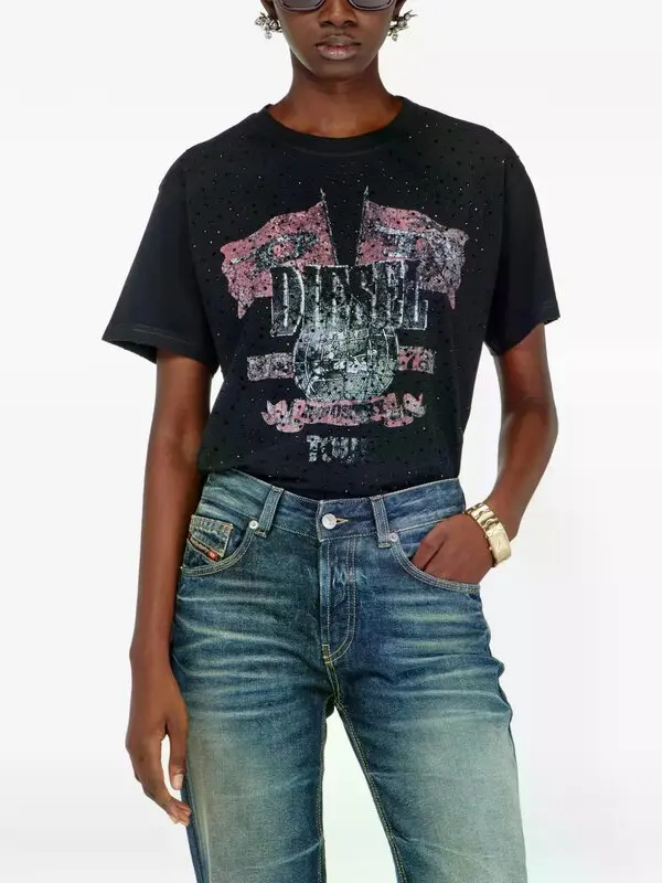 DIESEL® Embellished Graphic T-shirt