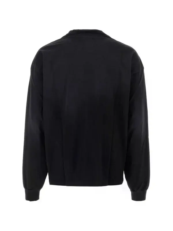 Amiri Logo-embroidered Long-sleeved Cotton T-shirt
