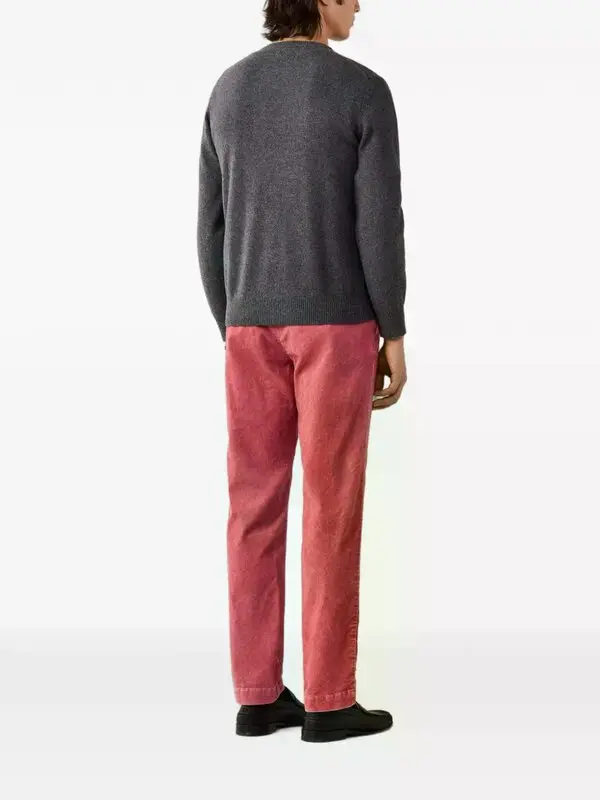 HACKETT LONDON Lambswool Crew-neck Sweater