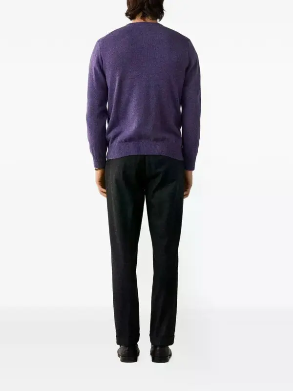 HACKETT LONDON Lambswool Crew-neck Sweater