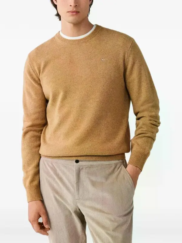 HACKETT LONDON Lambswool Crew-neck Knit