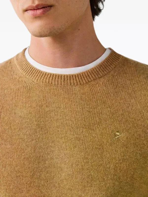 HACKETT LONDON Lambswool Crew-neck Knit