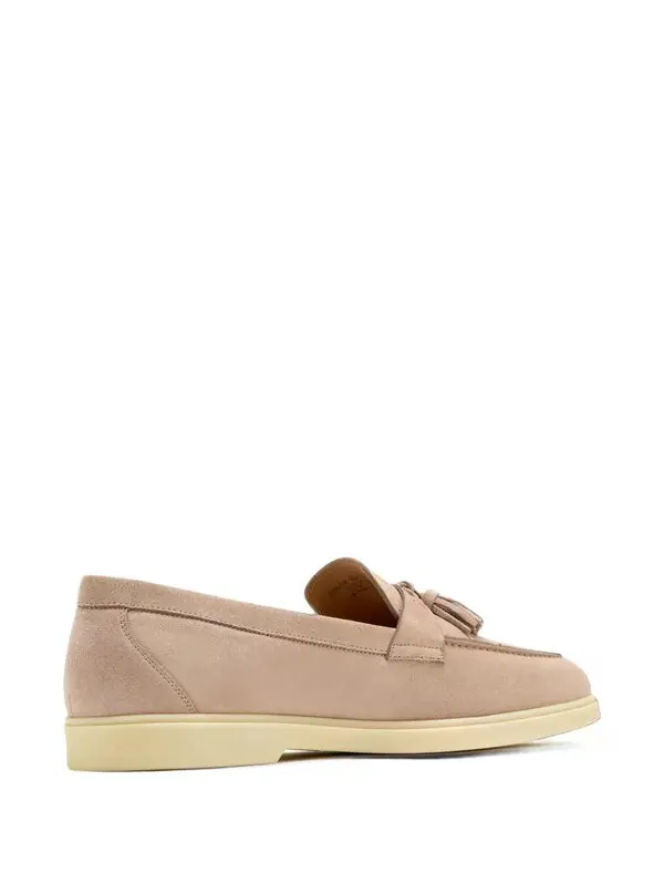 Magnanni Tassel-detail Suede Loafers