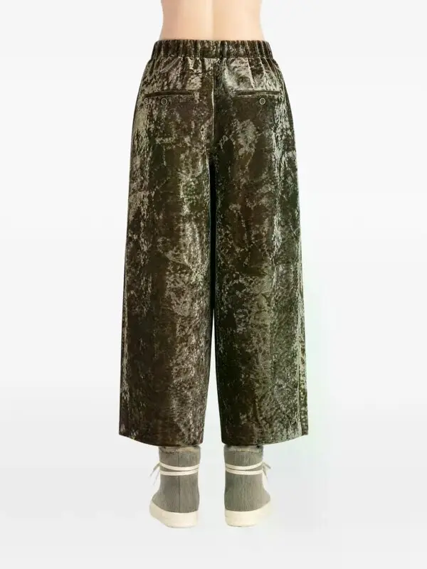 UMA WANG Pleated Trousers - Brown