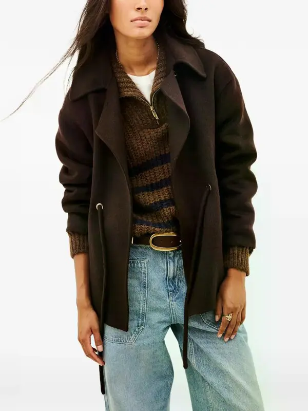 Ba&sh Kam Drawstring Coat