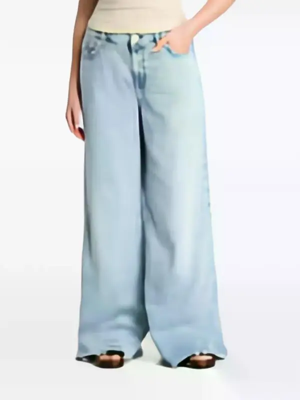 Guess Wide-leg Jeans - Blue