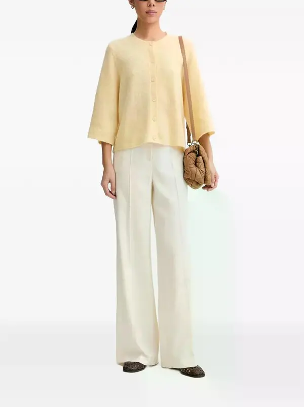 Munthe Cropped Button-up Cardigan