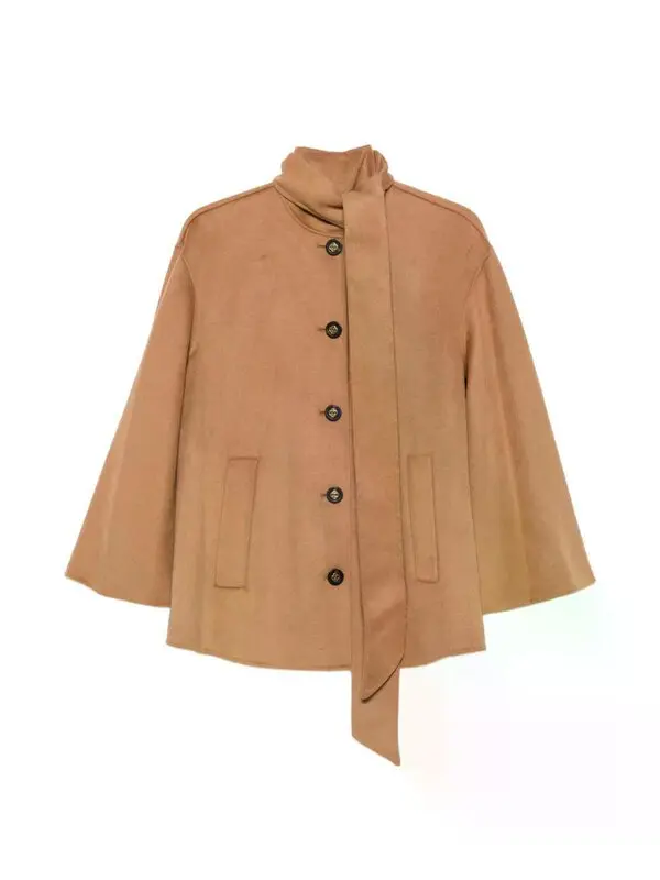 Zimmermann Tie-neck Coat - Neutrals