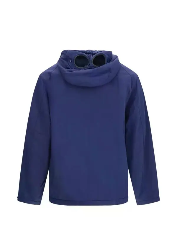 C.P. COMPANY T-flatt Padded Goggle Jacket - Blue
