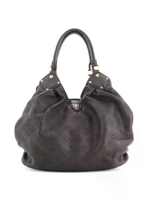 LOUIS VUITTON L Mahina Hobo Bag - Brown