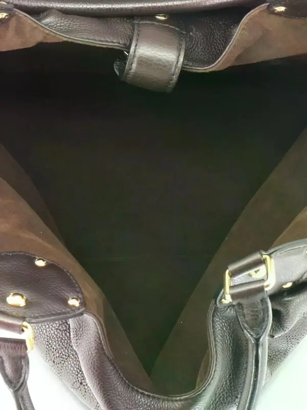 LOUIS VUITTON L Mahina Hobo Bag - Brown