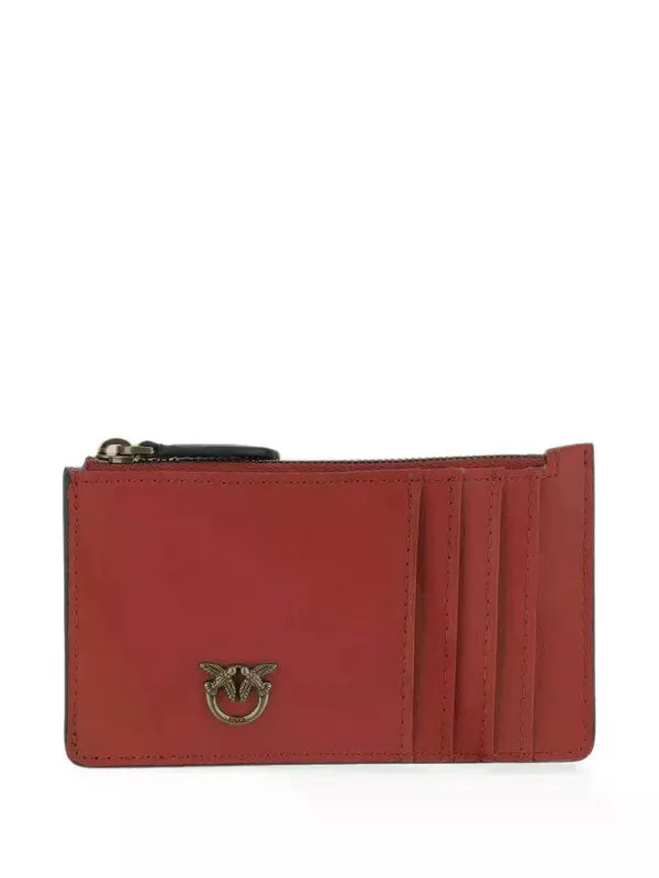 Pinko Zipped Card Holder - Red