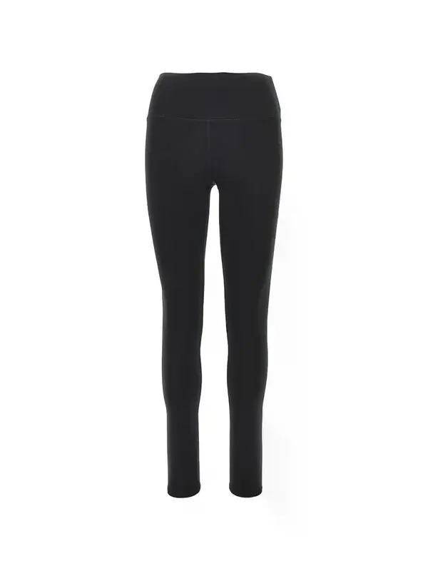 ANINE BING Logo-print Leggings - Black