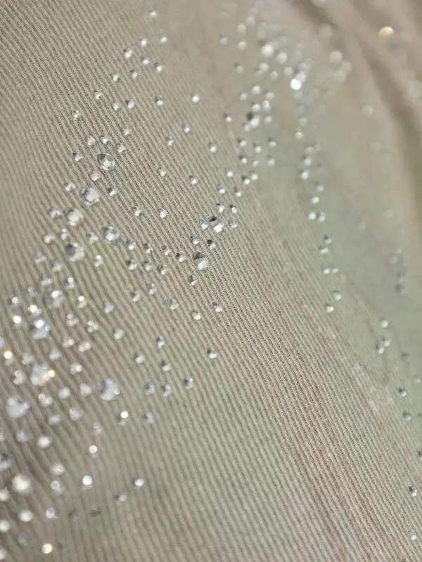 DIESEL® T-asay Rhinestone-embellished Gathered Top