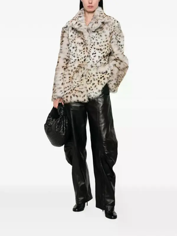 ARMA Leopard-print Reversible Jacket - Neutrals