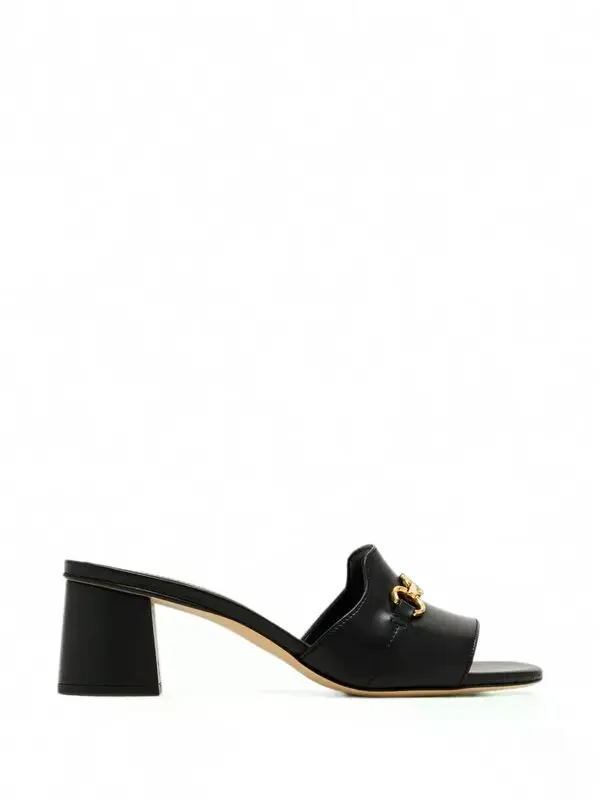 Magnanni Solara Logo-plaque Leather Sandals - Black