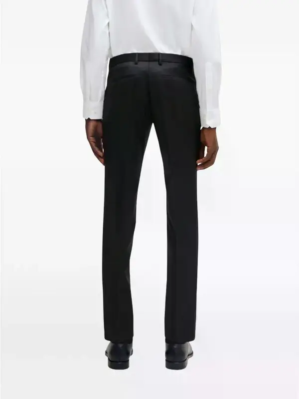 BOSS Pressed-crease Tailored Trousers