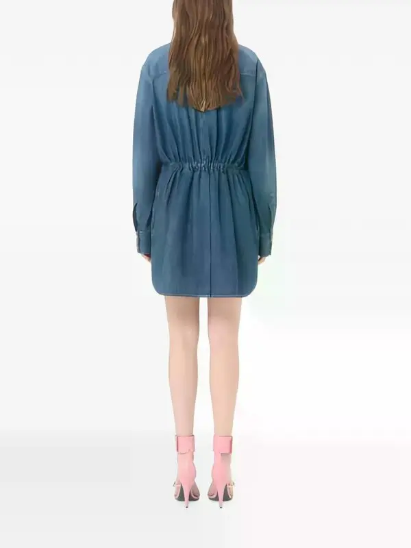 Valentino Garavani Midi Denim Dress - Blue