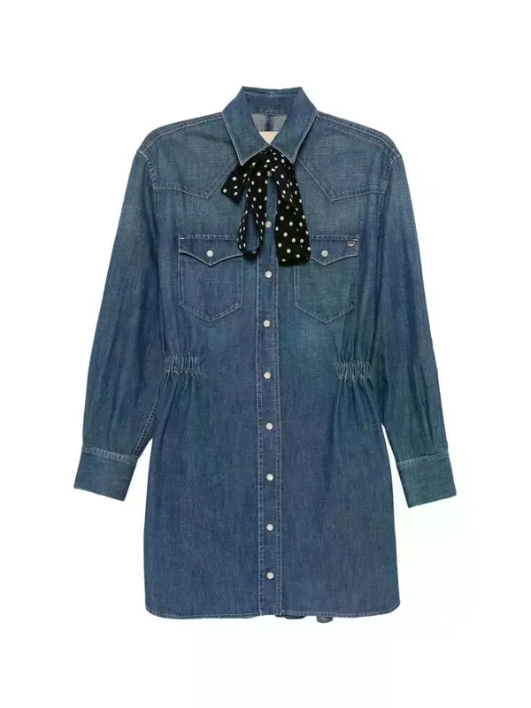 Valentino Garavani Midi Denim Dress - Blue