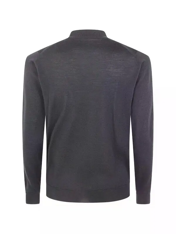 John Smedley Harcourt Fine-knit Turtleneck Top - Black