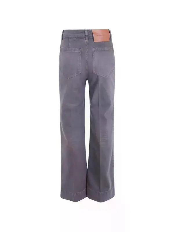 Victoria Beckham Alina Flared Jeans - Grey